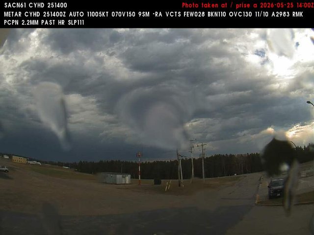 Dryden Regional (SE) — cámara en vivo en Dryden Regional, Canada ...